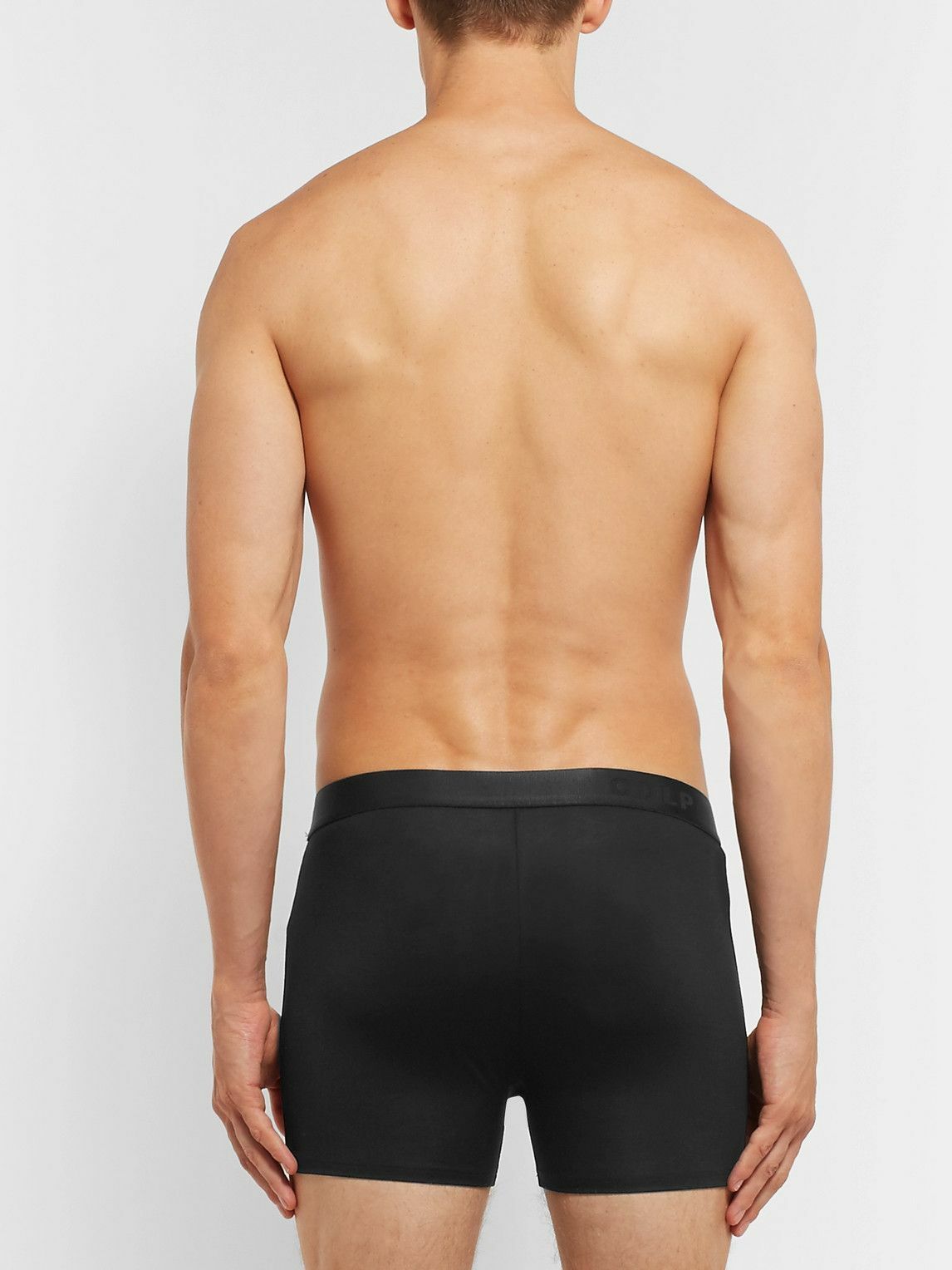 CDLP - Three-Pack Stretch-Lyocell Boxer Briefs - Black CDLP