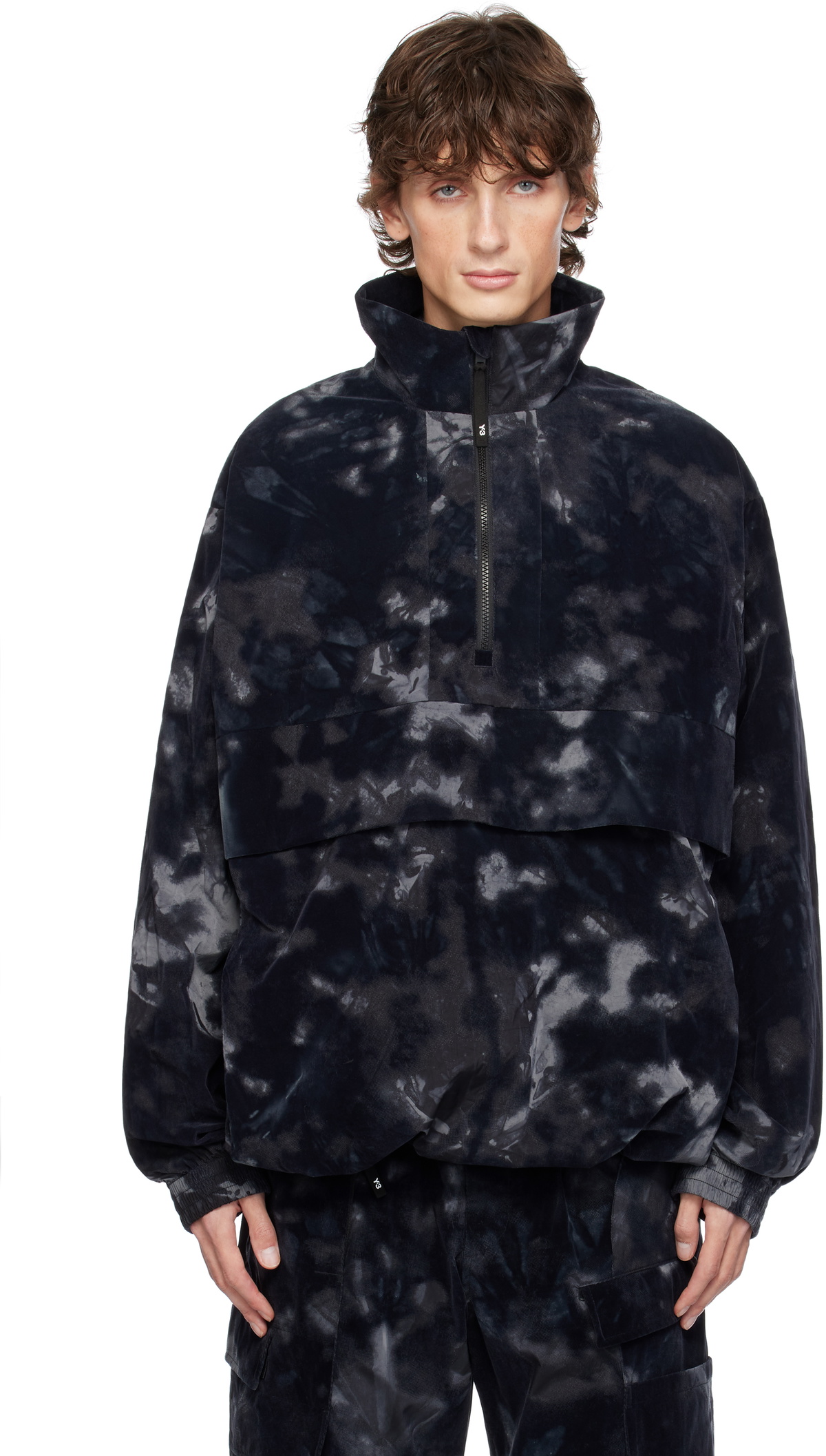 Y-3 Black 3-Stripes Nylon Shell Jacket Y-3