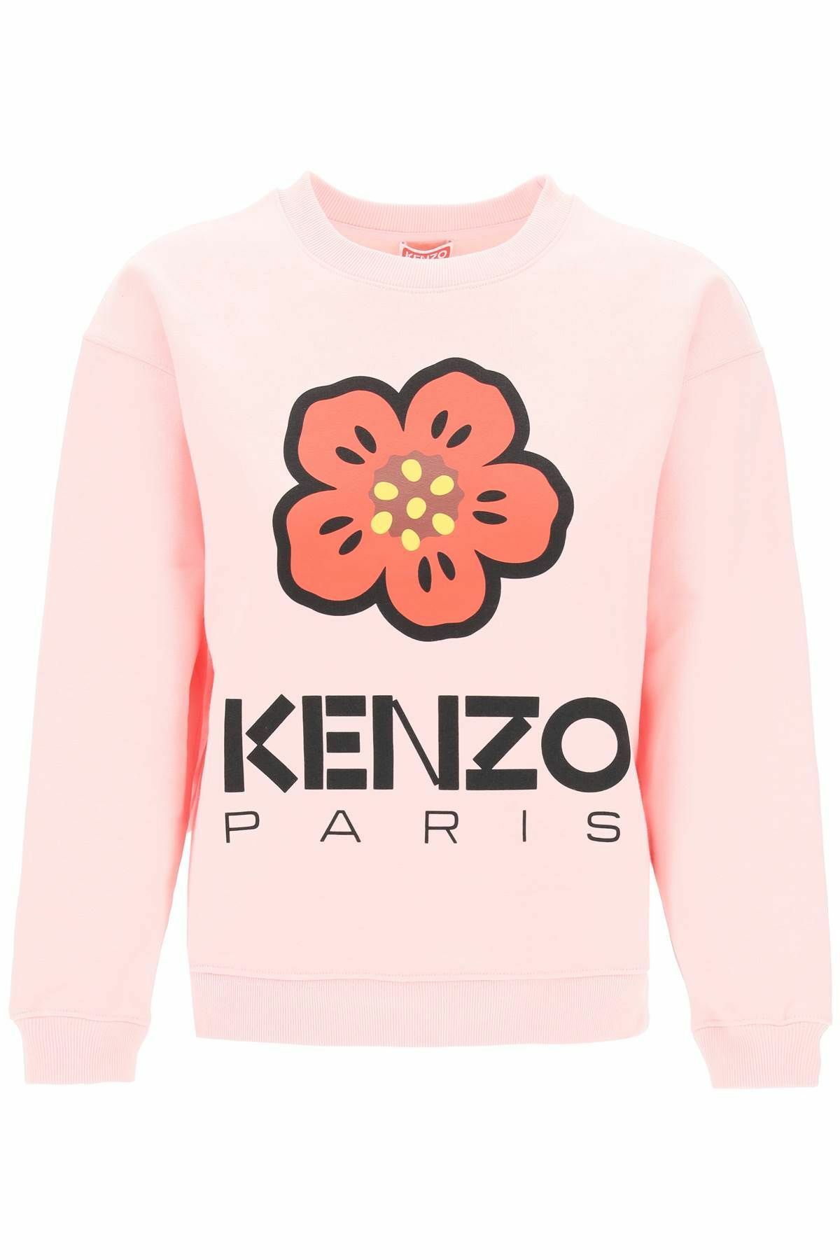 KENZO bokè flower crew-neck sweatshirt Pink Kenzo