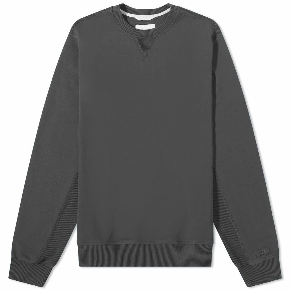 Albam Men's Classic Crew Sweat in Charcoal Albam