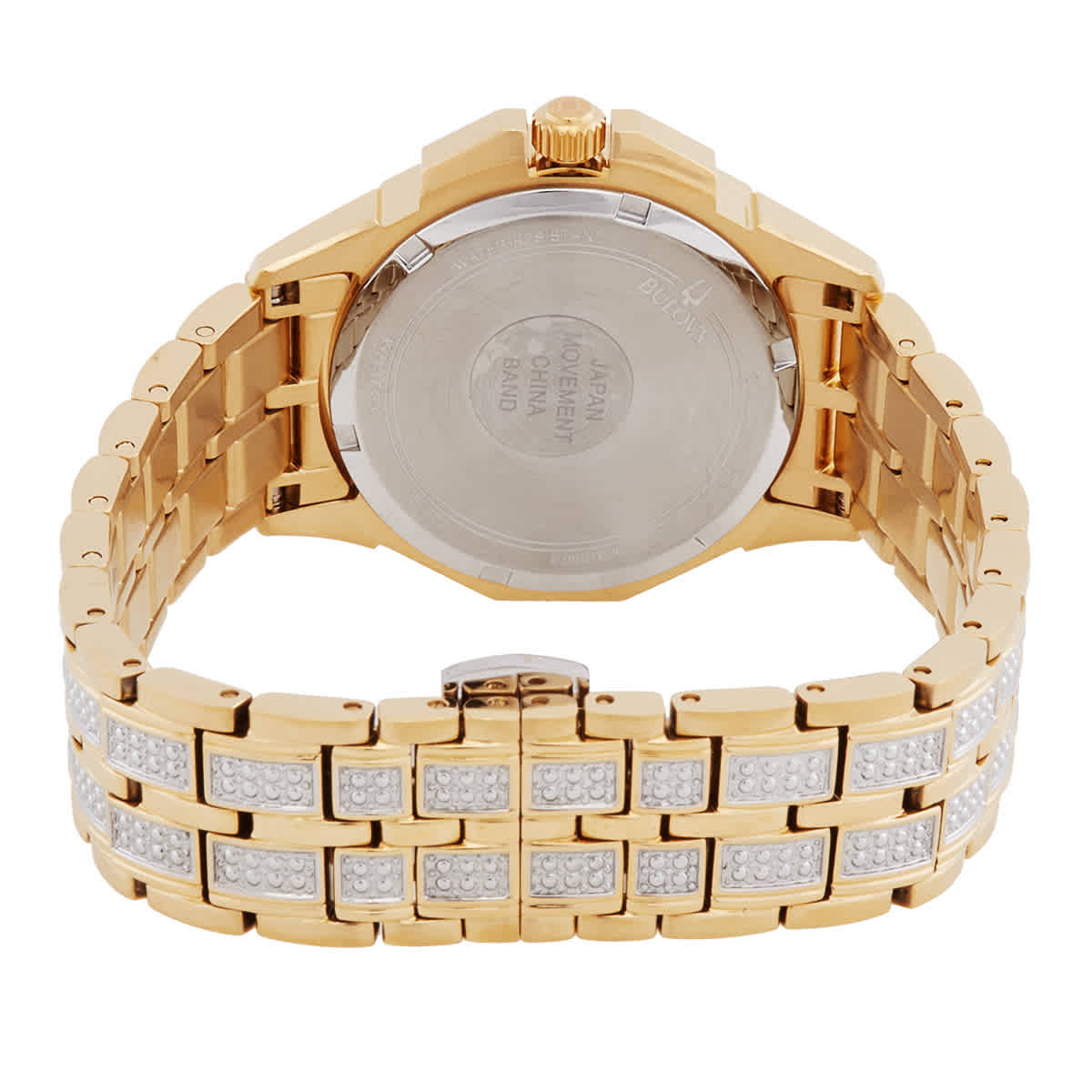 Bulova Octava Quartz Crystal Silver Dial Ladies Watch 98L302 Bulova