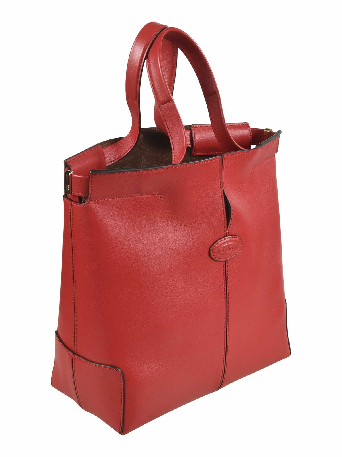 Tod's Logo Patch Top Handle Shopper Bag Tod's