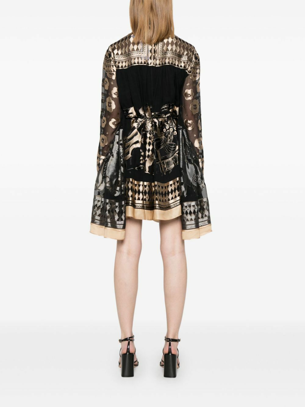 ZIMMERMANN Geometric Pattern Minidress Zimmermann