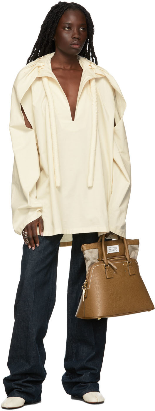 Maison Margiela Off-White Calico Jacket Maison Margiela