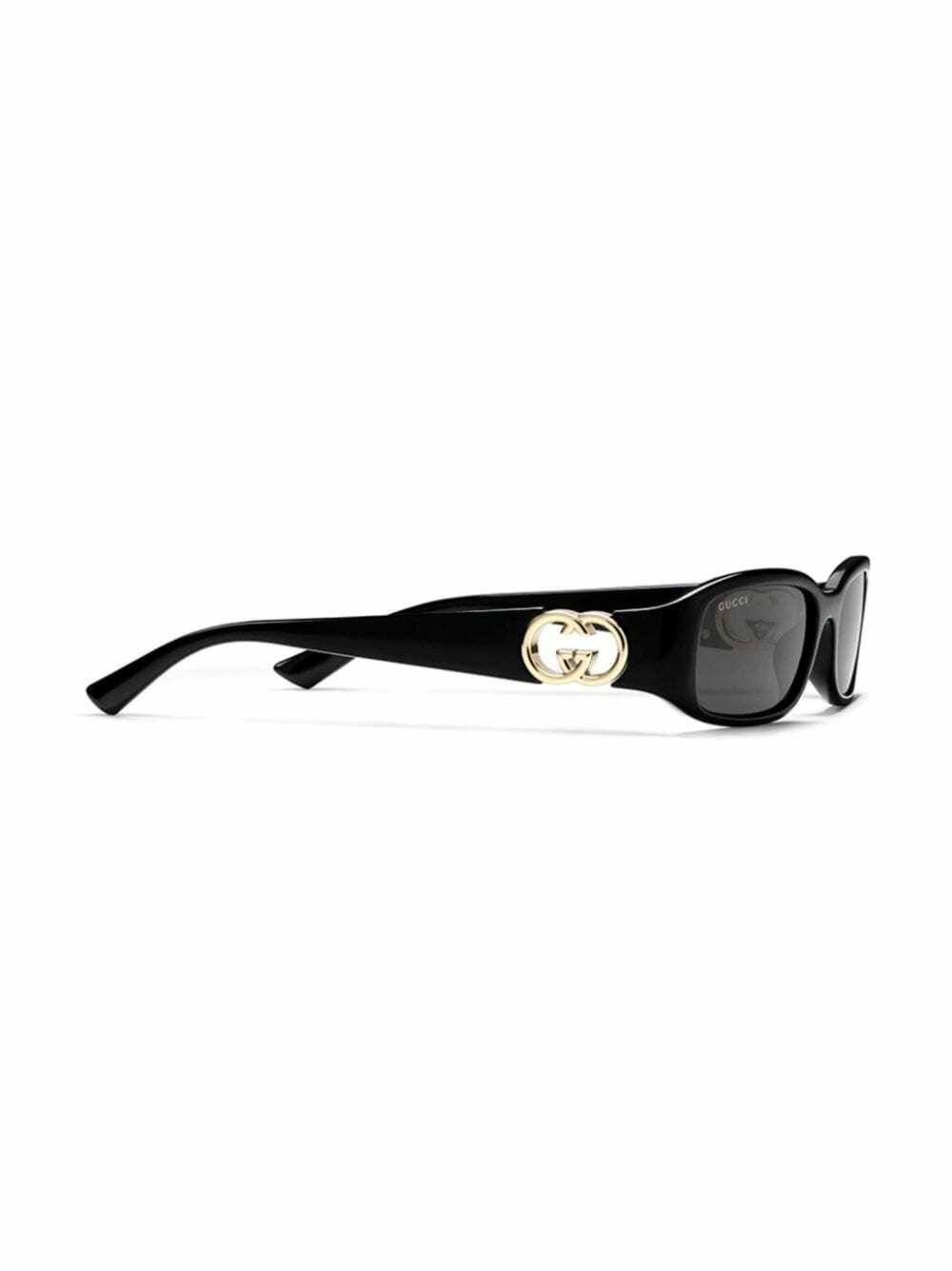 GUCCI - Rectangular Shape Sunglasses Gucci
