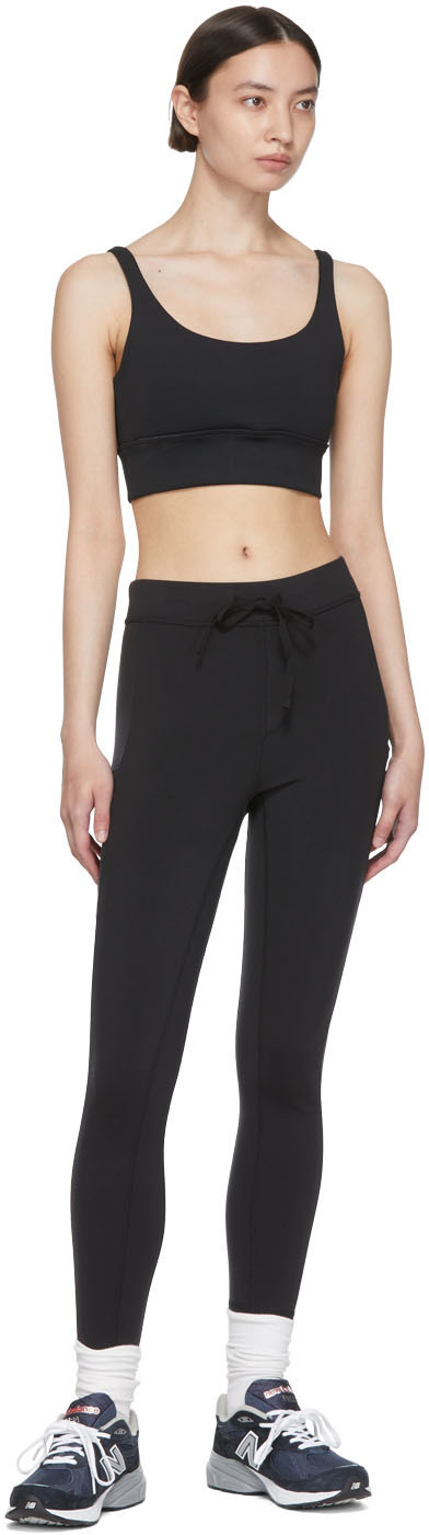 Victoria Beckham Black Viscose Tank Top Victoria Beckham