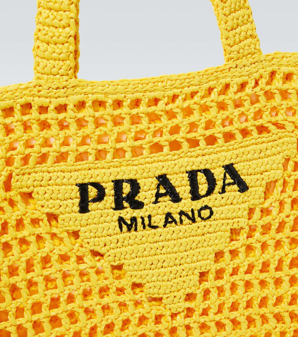 Prada Logo crochet tote bag Prada