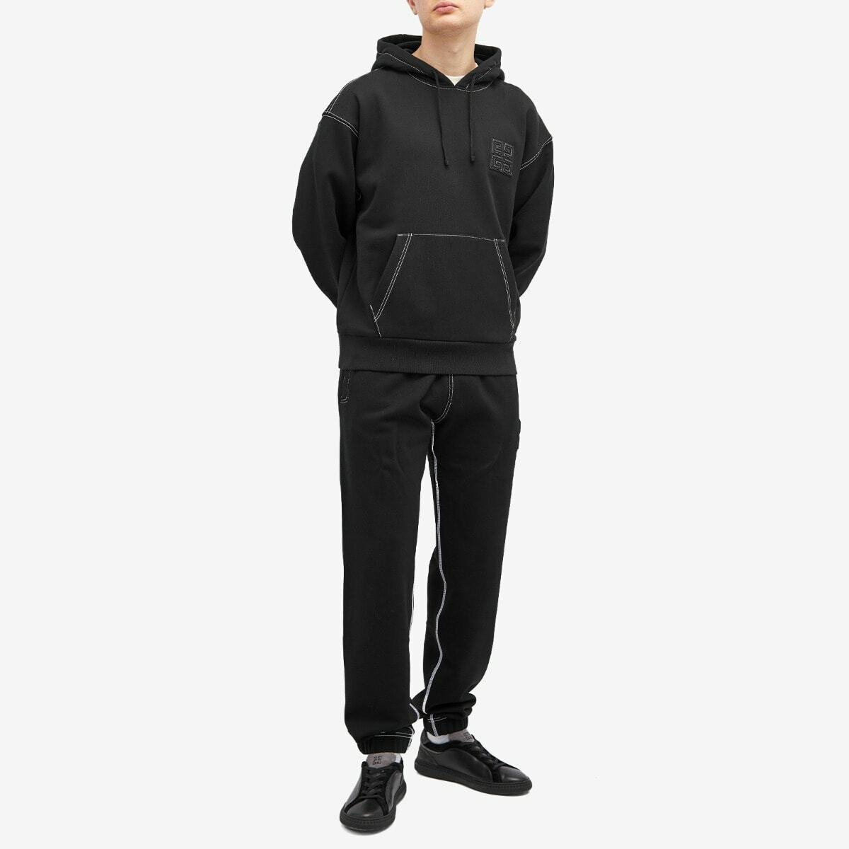 Givenchy Men's Casual Sweat Pants in Black/White Givenchy