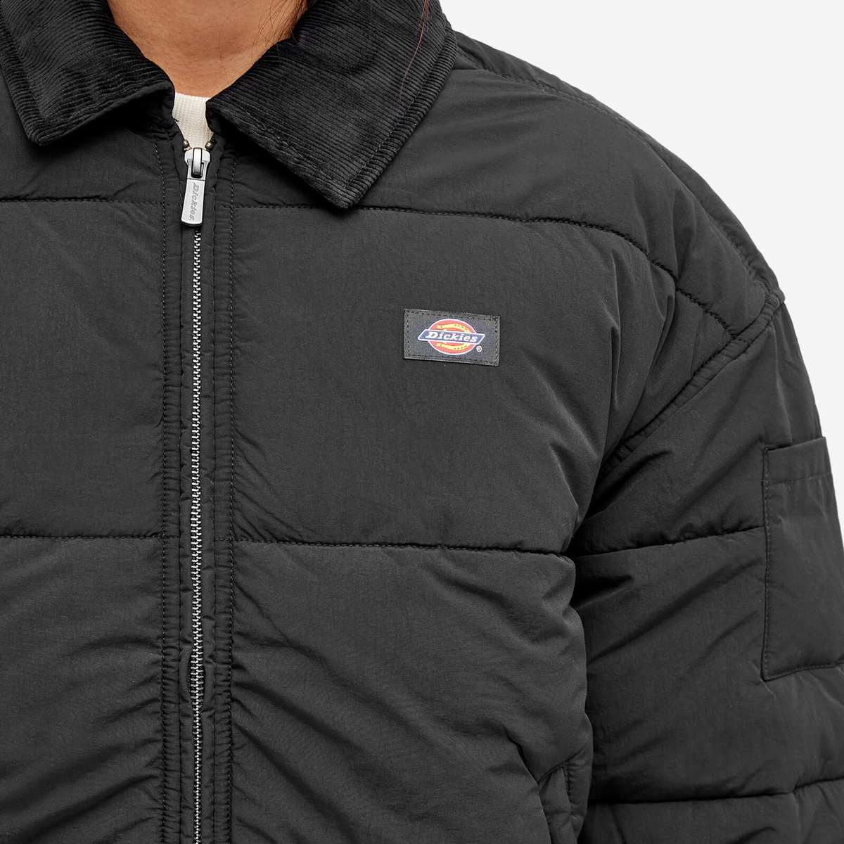 Dickies Women's Overbrook Eisenhower Puffer Jacket in Black Dickies ...