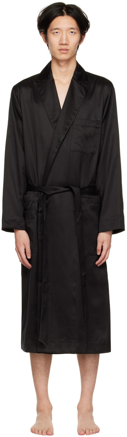 CDLP Black Home Robe CDLP