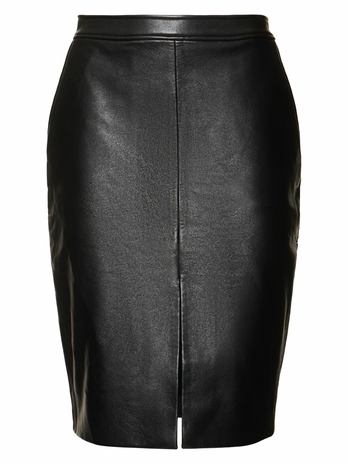 ANINE BING Tyra Leather Blend Pencil Midi Skirt ANINE BING