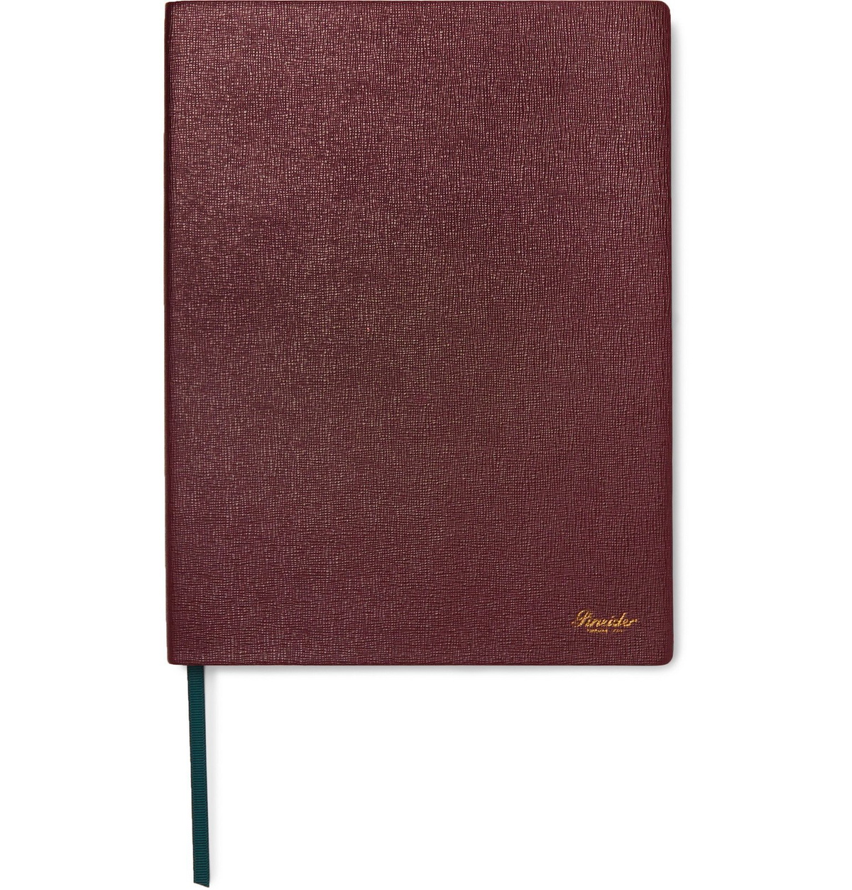 Pineider - Milano Leather Notebook - Red Pineider