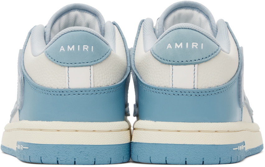 AMIRI Blue & Off-White Skel-Top Sneakers Amiri