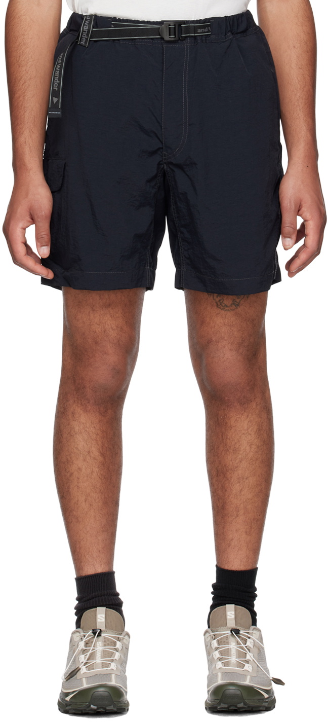 and wander Black NY Hiker Shorts and Wander
