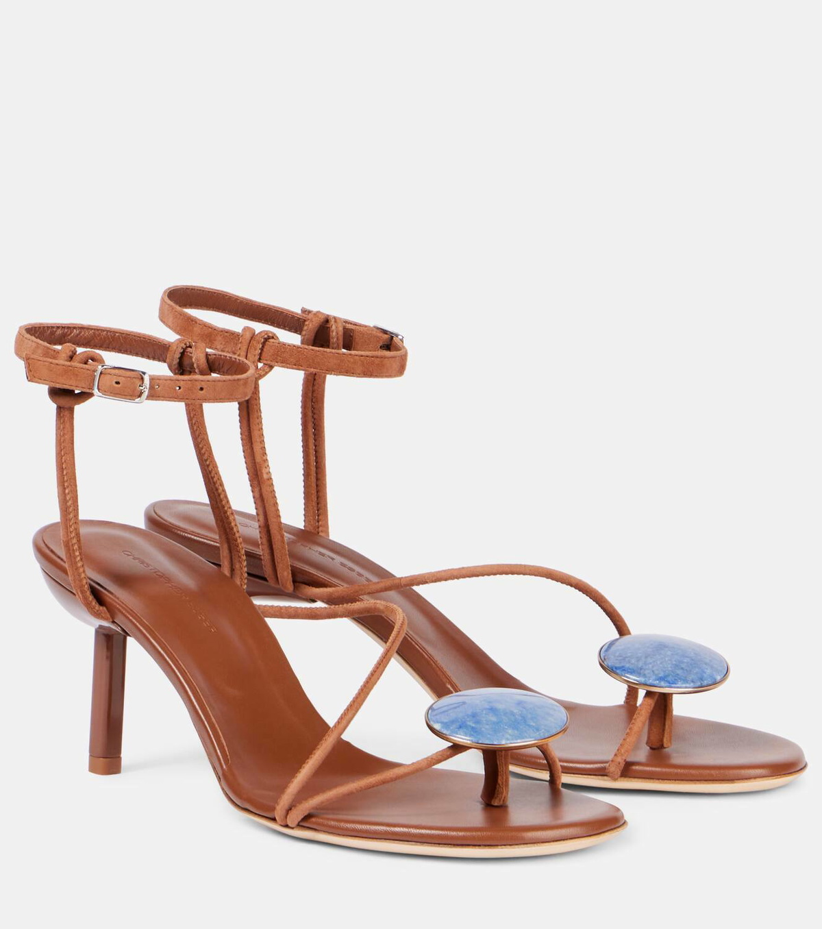 Christopher Esber Doma 70 embellished leather sandals Christopher Esber