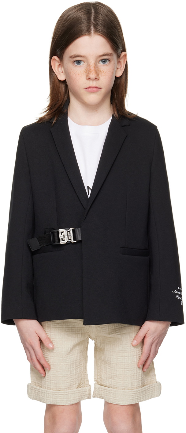 Givenchy Kids Black Milano Blazer Givenchy