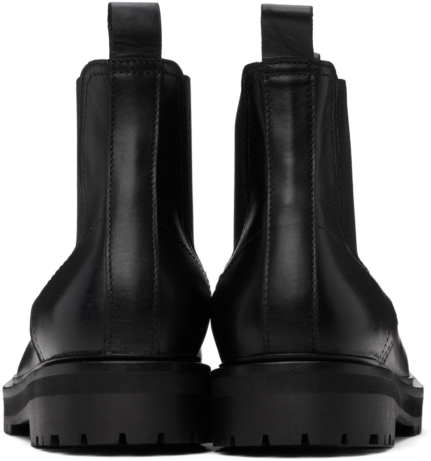 Studio Nicholson Black Kick Chelsea Boots Studio Nicholson