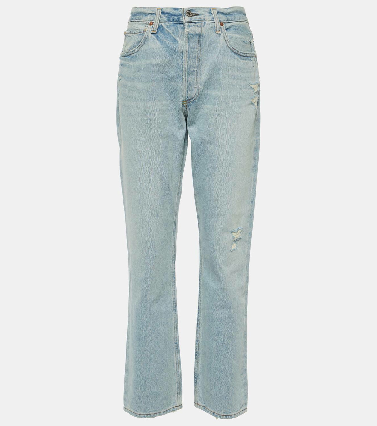 Citizens of Humanity Charlotte high-rise straight jeans Citizens of ...