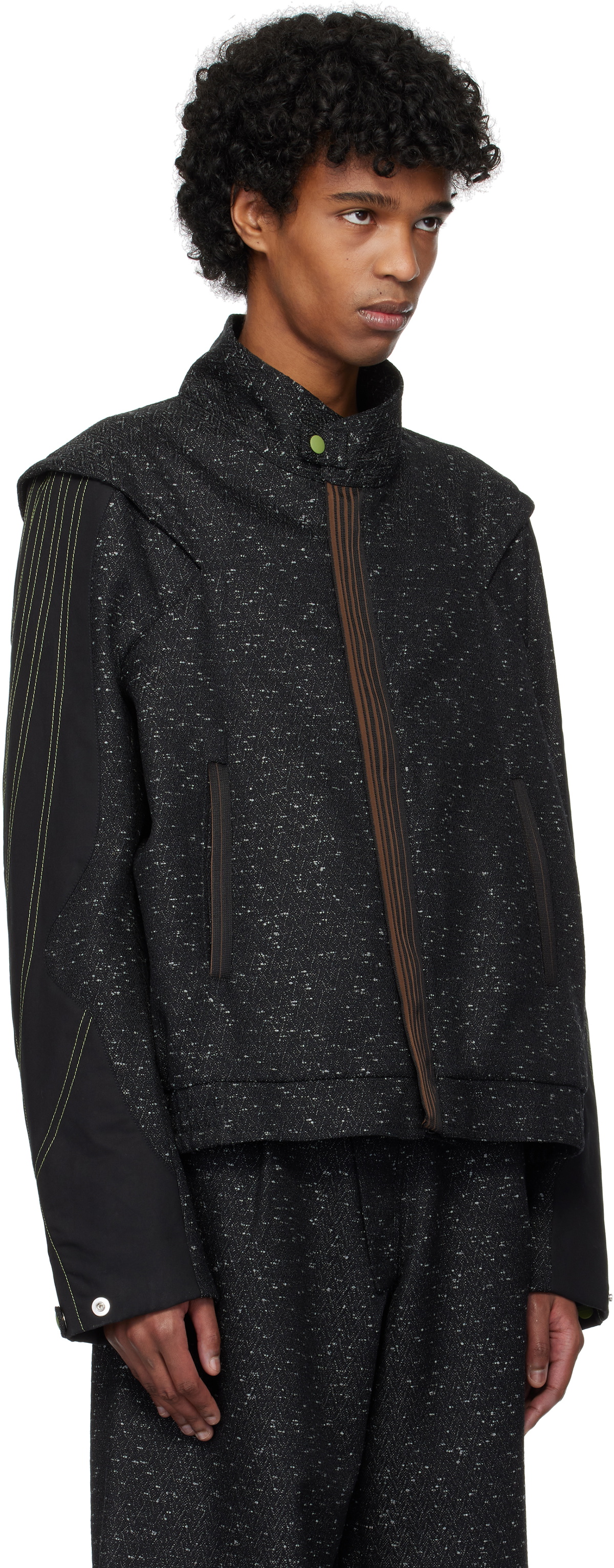 Kiko Kostadinov Black Solix Jacket Kiko Kostadinov