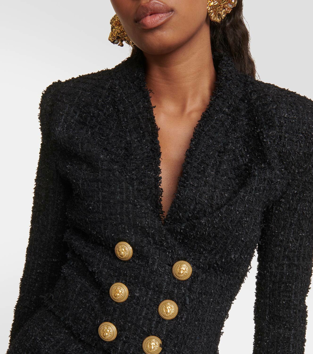 Balmain Embellished tweed jacket Balmain