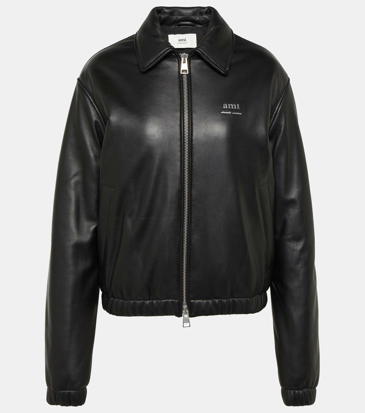 Ami Paris Leather jacket AMI