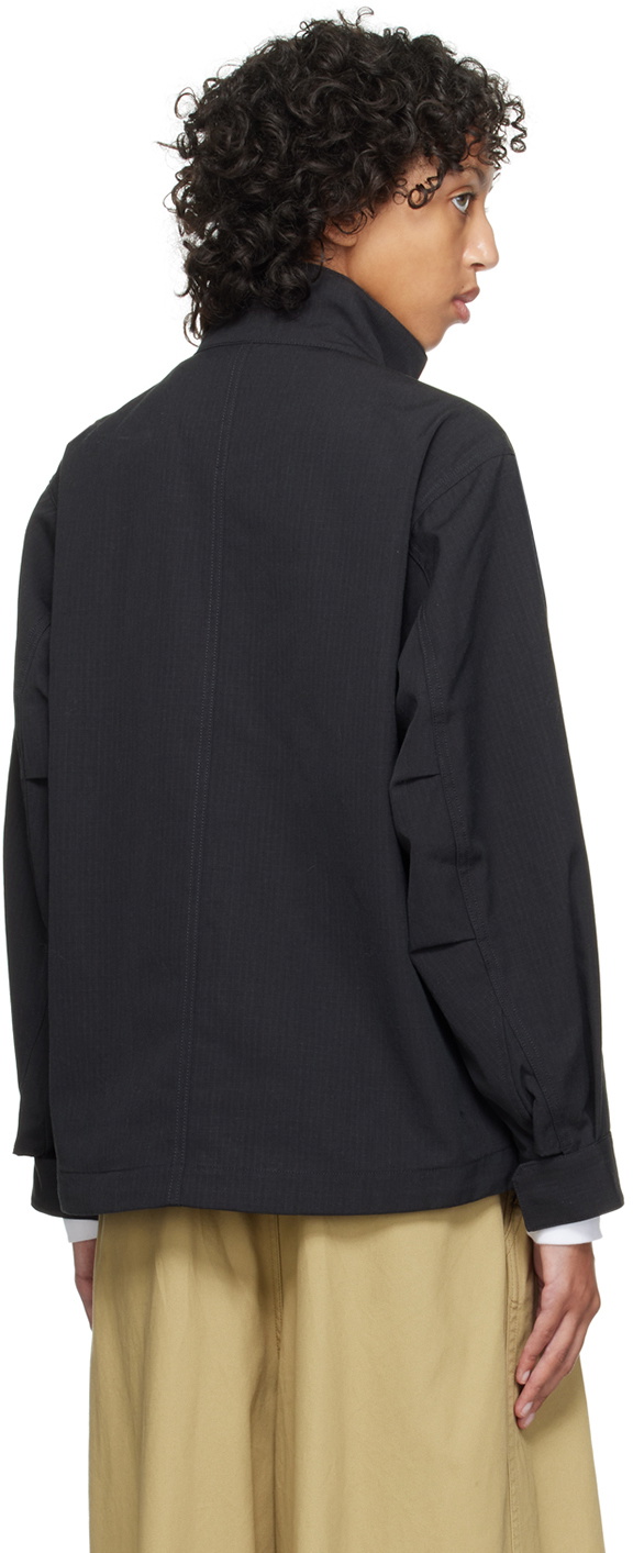 Snow Peak Black Zip Jacket Snow Peak