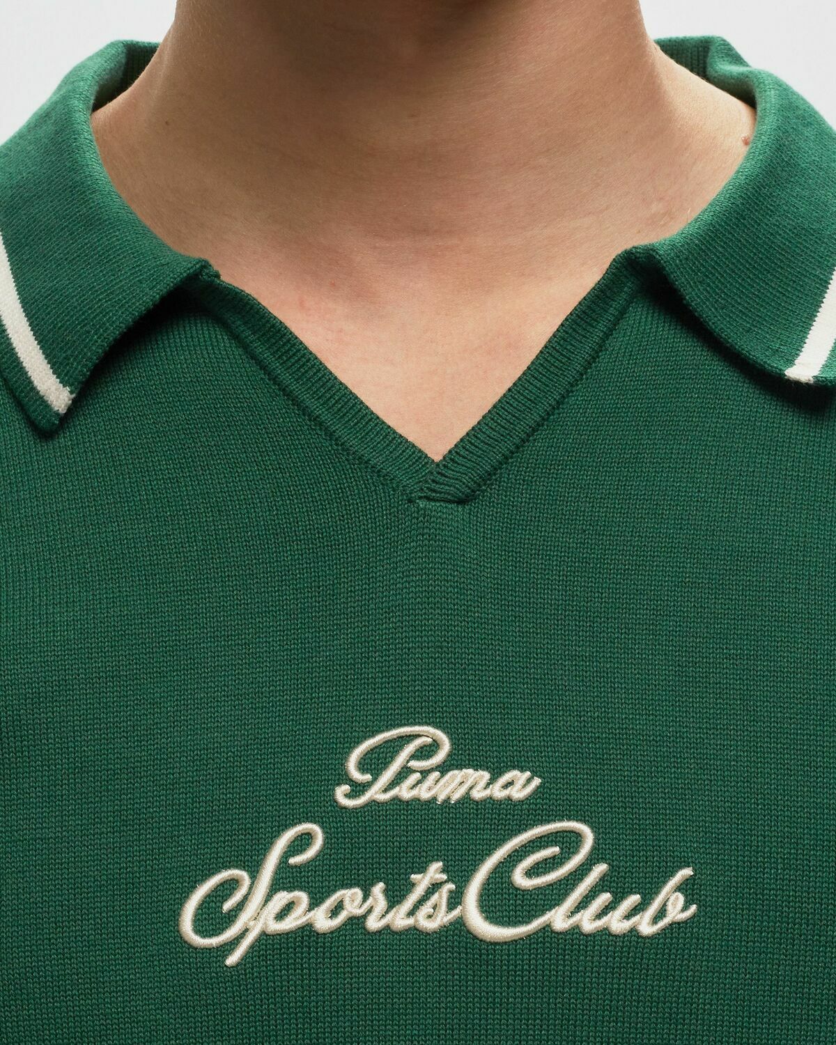 Puma Mmq Fast Green Drill Top Green Sweatshirts Puma