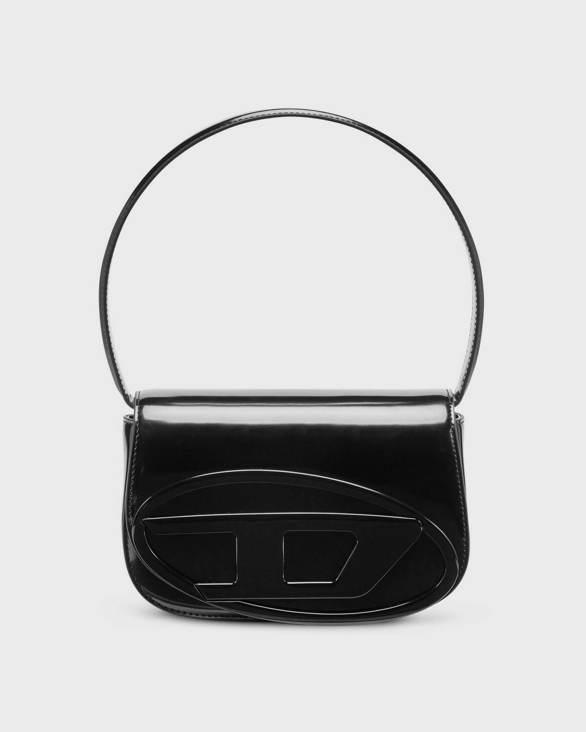 Diesel 1DR SHOULDER BAG Black Womens Handbag Diesel
