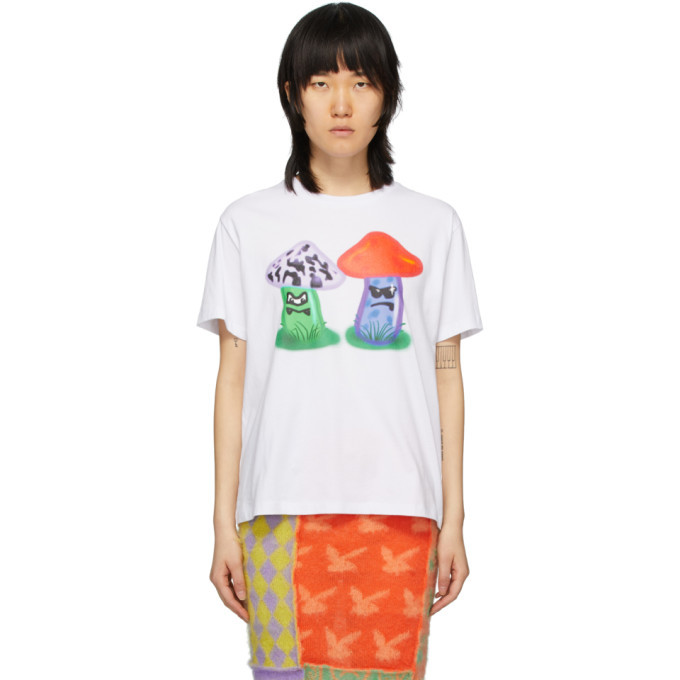 Ashley Williams White Eat Me T-Shirt Ashley Williams