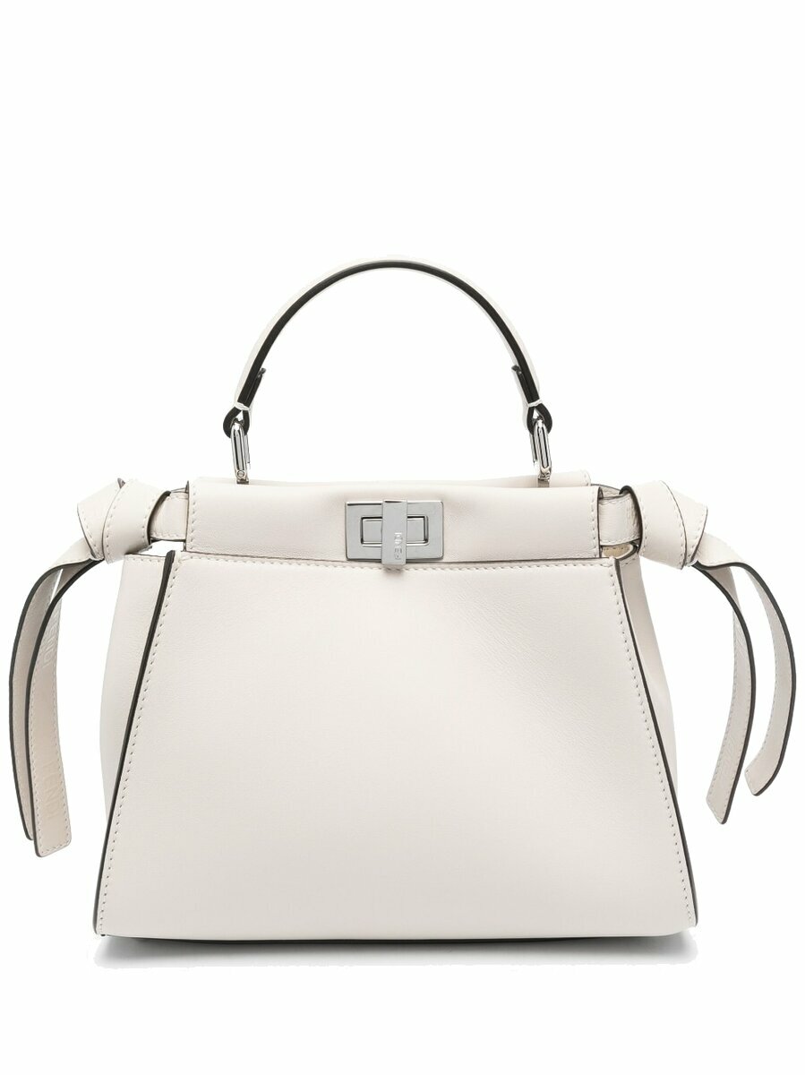 FENDI - Peekaboo Mini Leather Handbag Fendi