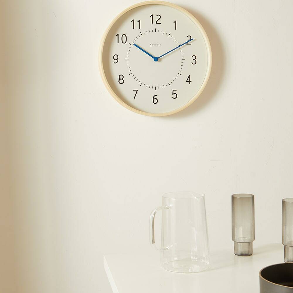 Newgate Clocks Monopoly Wall Clock in Blue Newgate Clocks