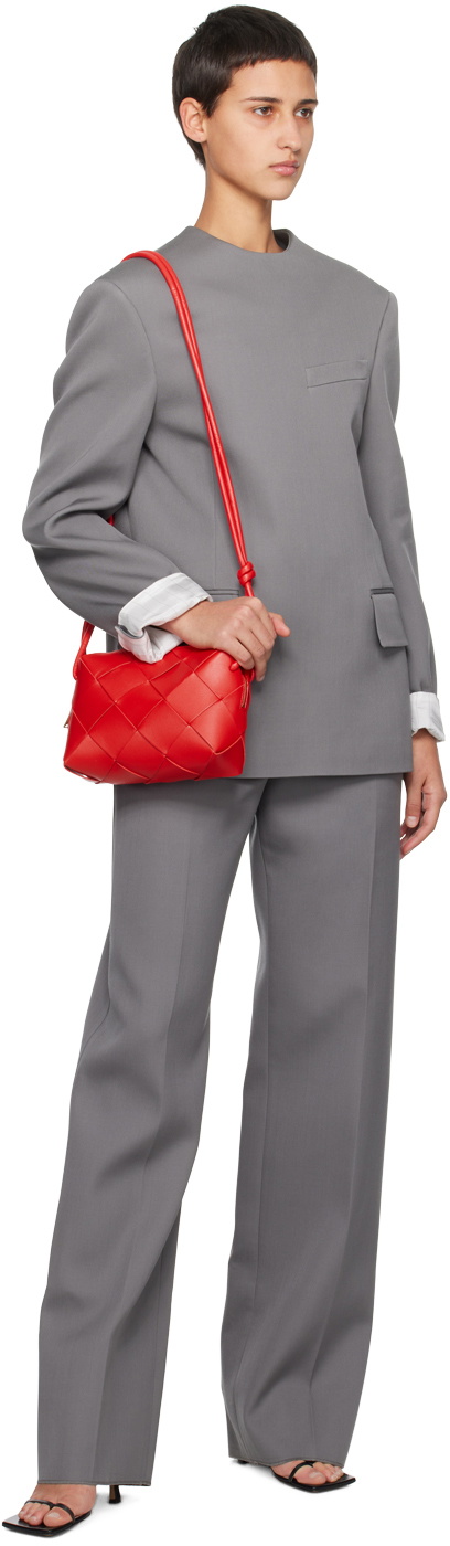 Bottega Veneta Gray Compact Jacket Bottega Veneta