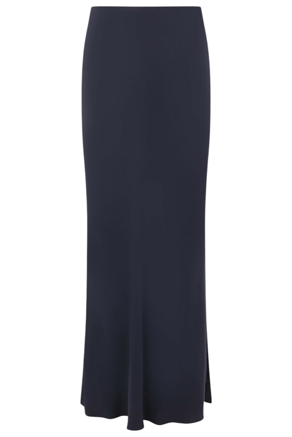 Brunello Cucinelli Fluid Bias-cut Long Skirt In Twill Brunello Cucinelli