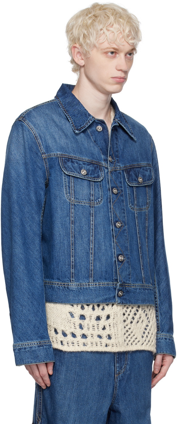 Our Legacy Blue Rodeo Denim Jacket Our Legacy