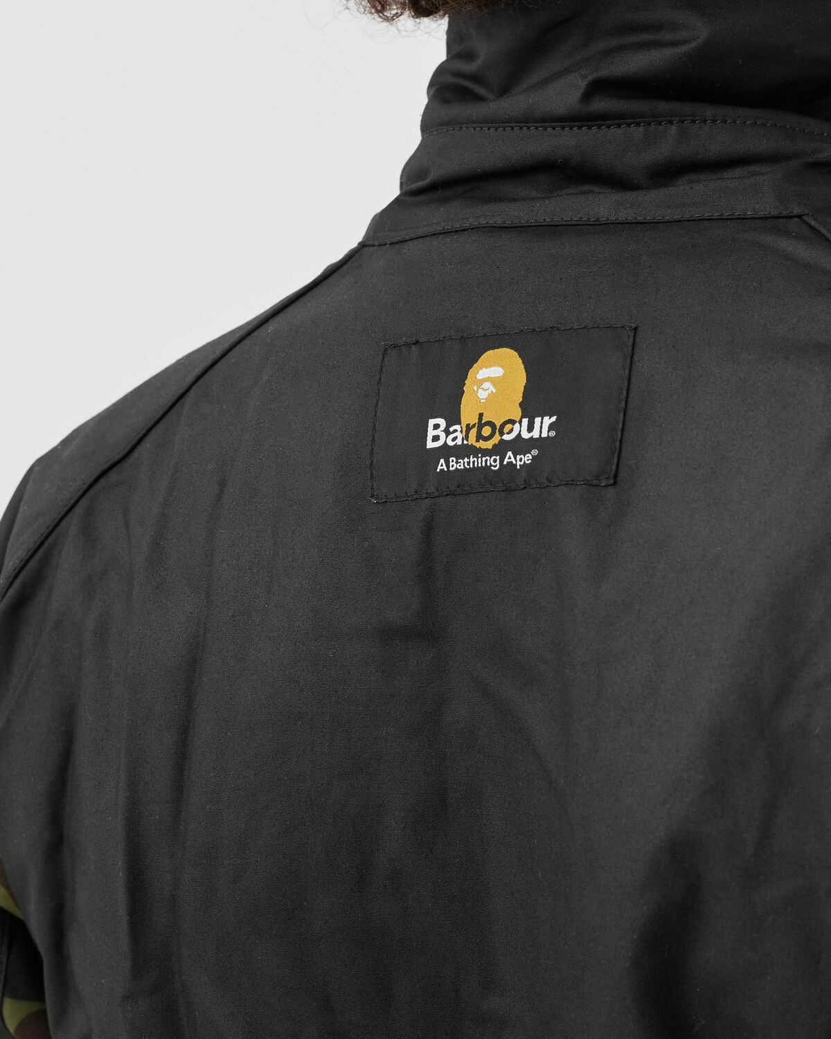 Barbour Barbour X Bape Camo Bedale Jacket Black Coats Barbour