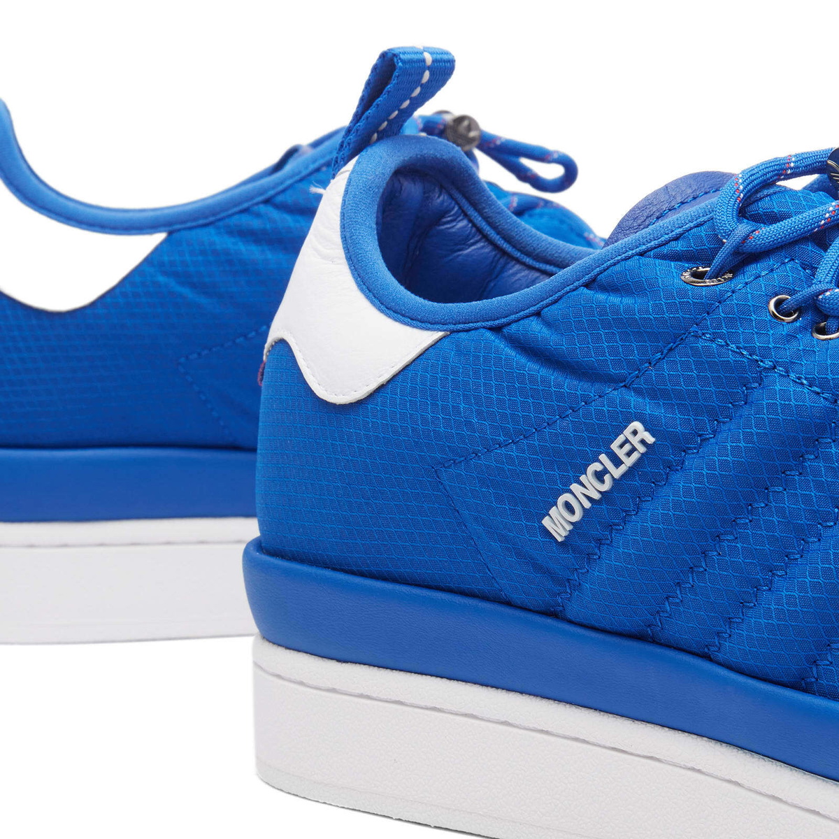 Moncler Men's x adidas Originals Campus Sneakers in Blue/White Moncler