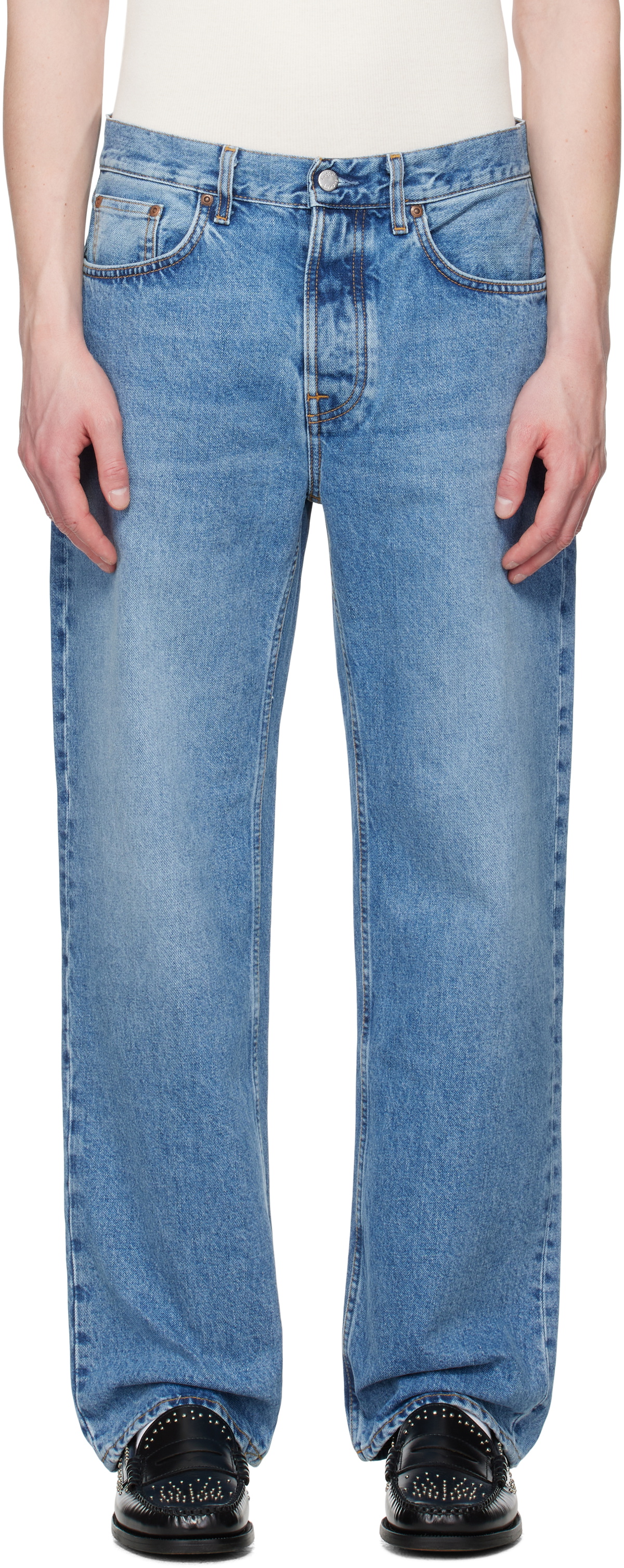 Nudie Jeans Blue Tuff Tony Jeans Nudie Jeans Co
