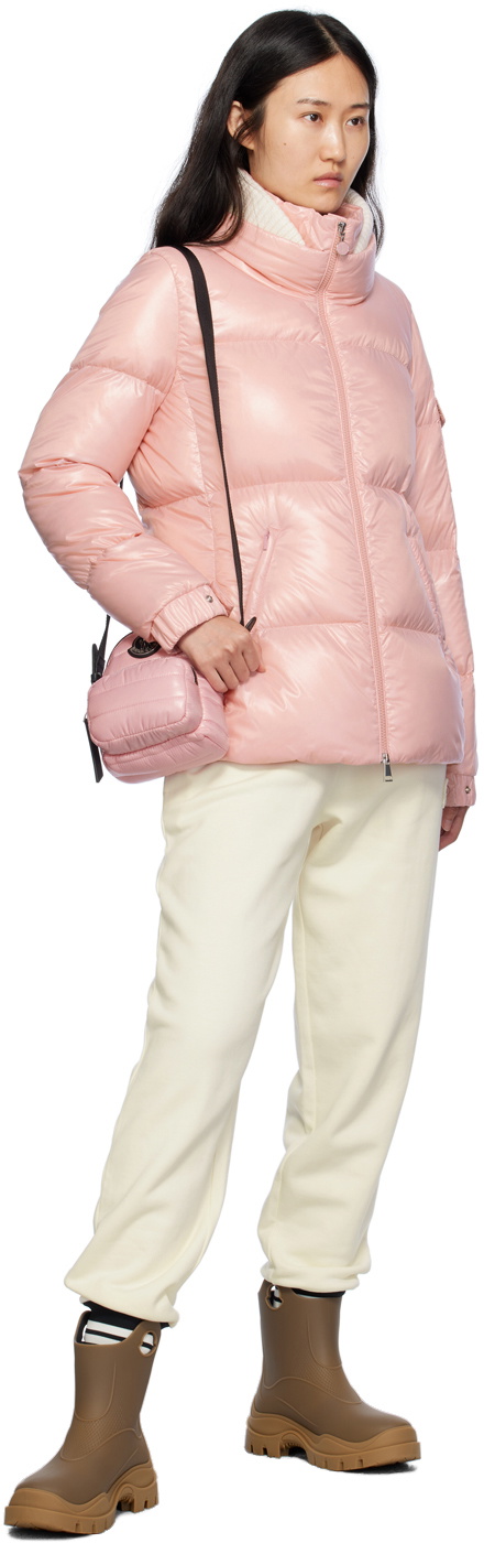 Moncler Pink Vistule Down Jacket Moncler