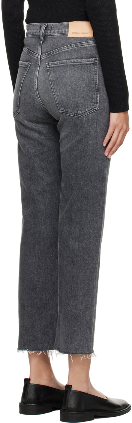 Citizens of Humanity Gray Daphne Jeans Citizens of Humanity