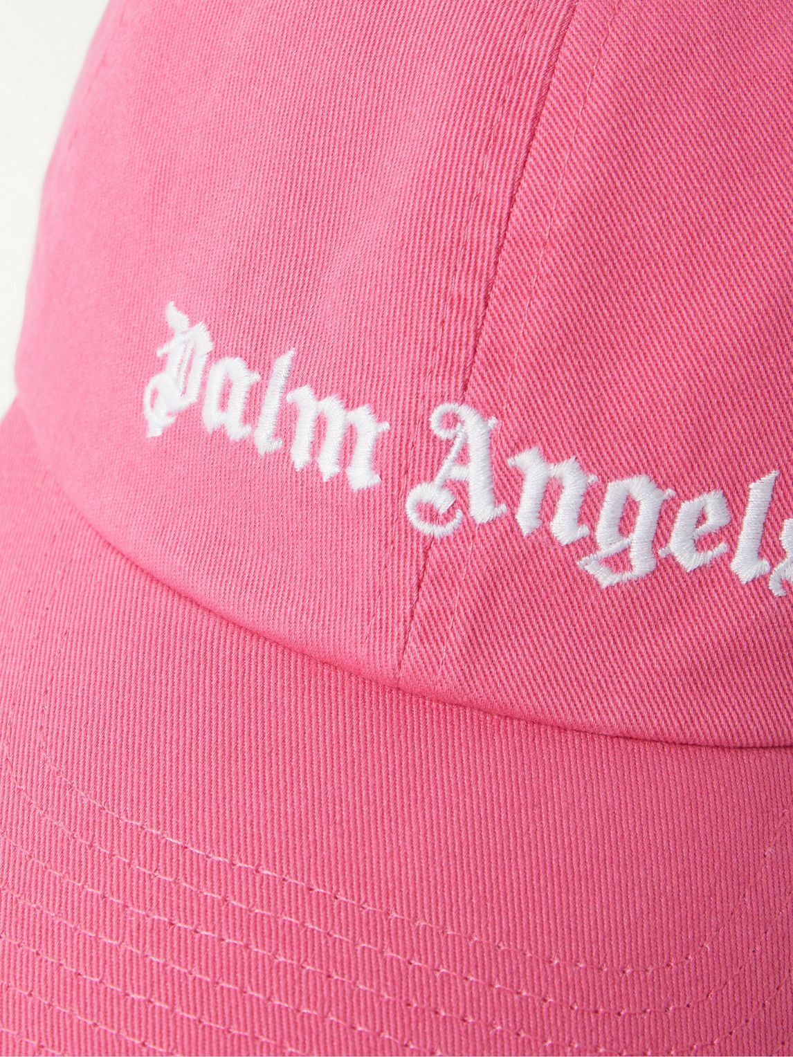 Palm Angels - Logo-Embroidered Cotton-Twill Baseball Cap Palm Angels