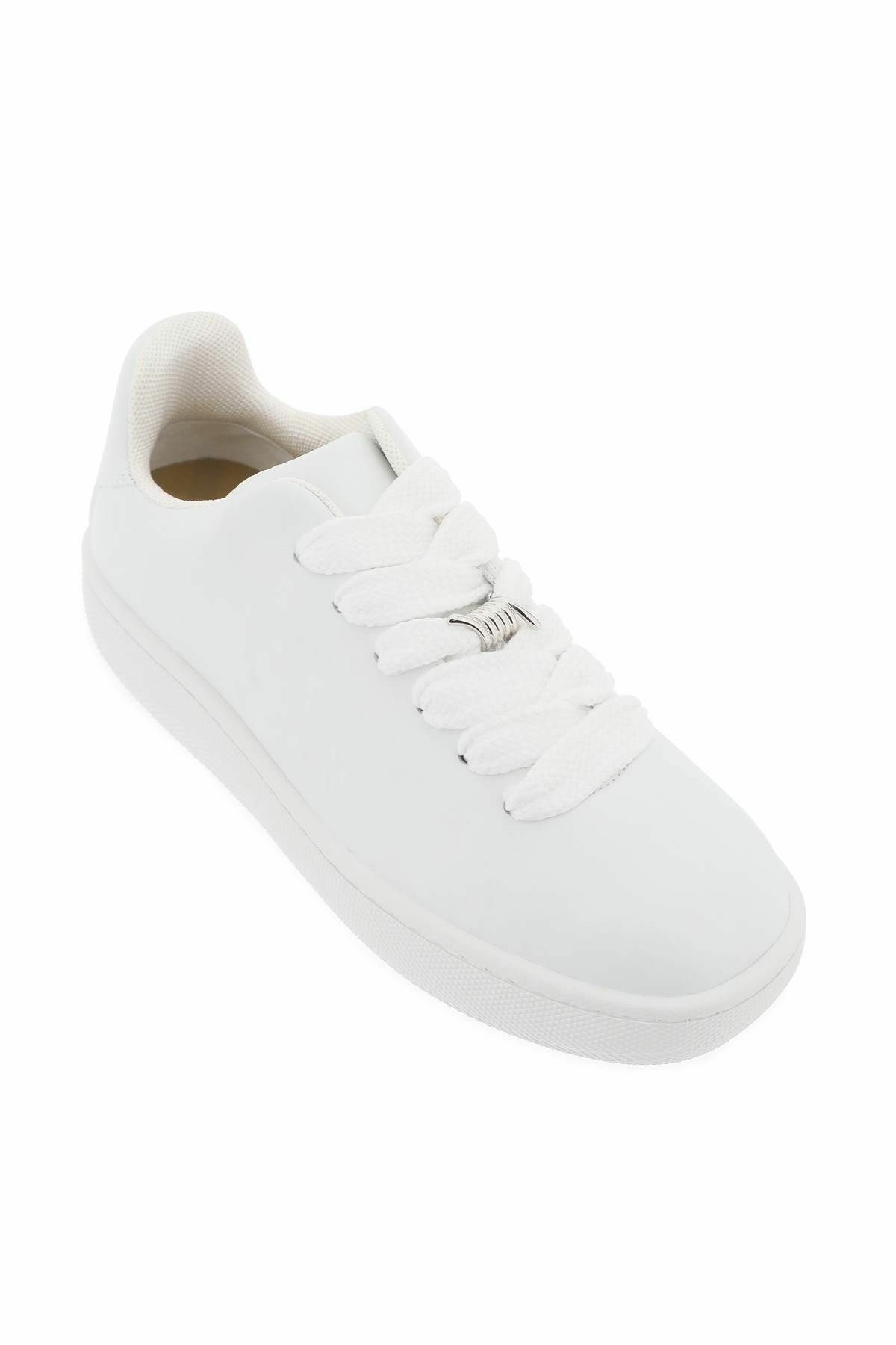BURBERRY leather sneaker storage box White Burberry