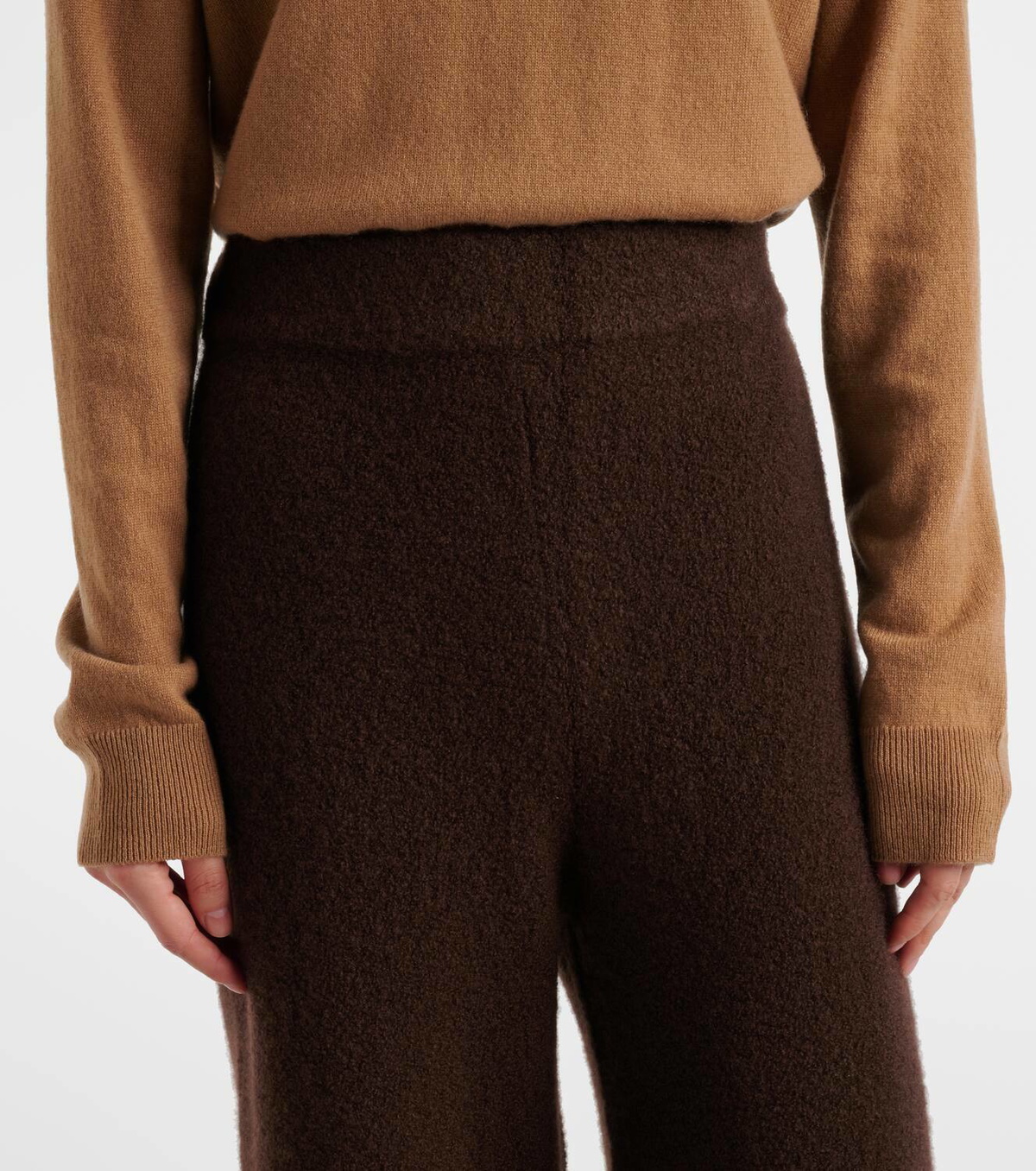 Lisa Yang Khloe cashmere-blend wide-leg pants Lisa Yang