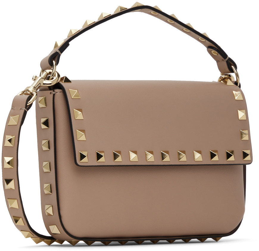 Valentino Garavani Pink Rockstud Shoulder Bag Valentino Garavani