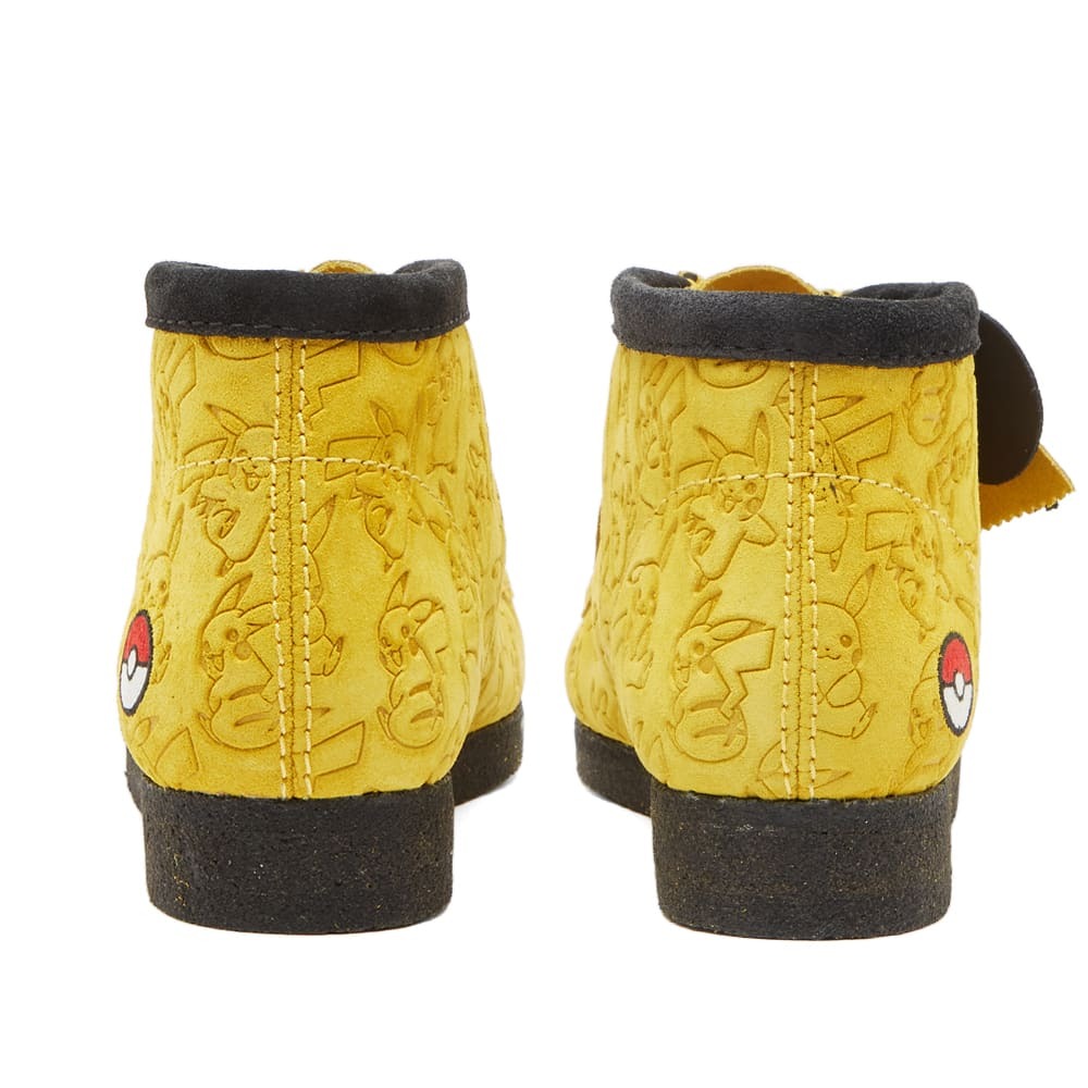 Clarks Originals x Pokemon Wallabee Boot in Yellow Clarks Originals
