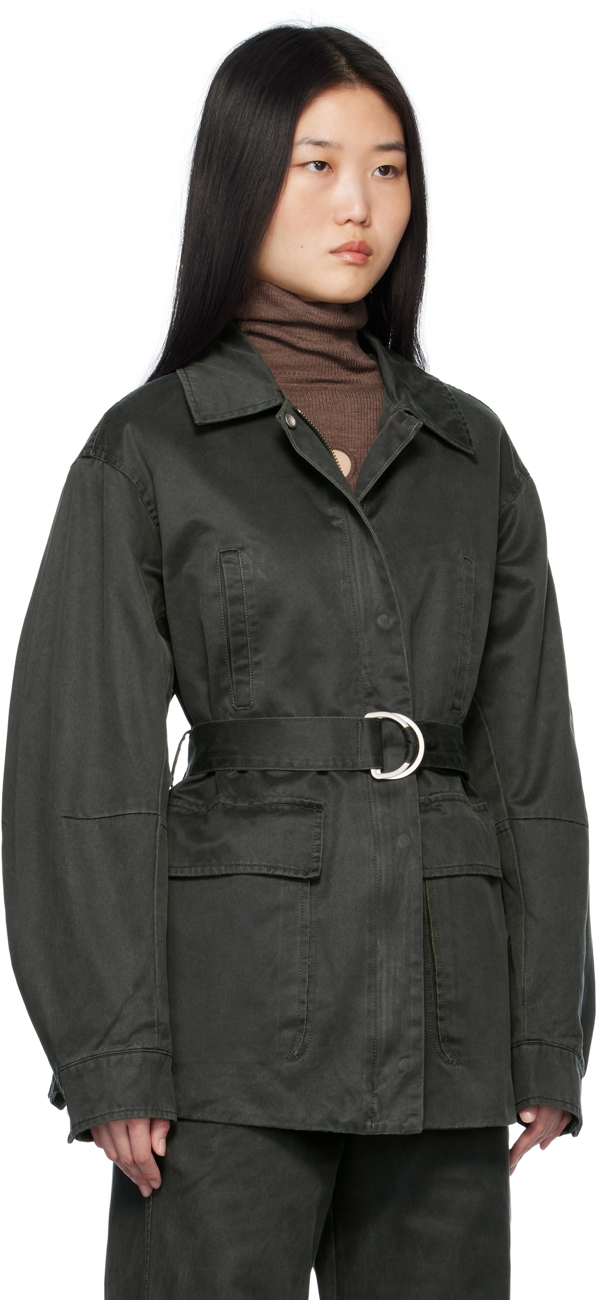 Holzweiler Green Pepha Jacket Holzweiler