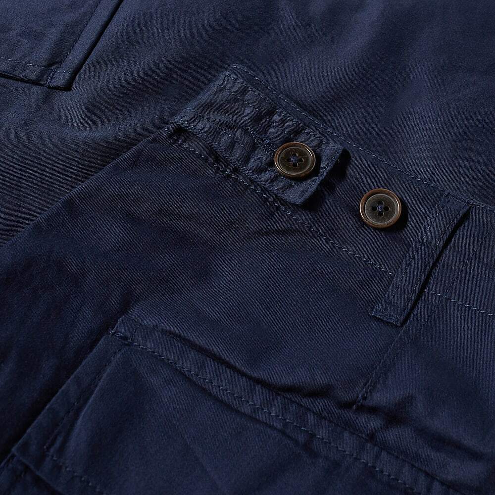 Universal Works Men's Cargo Short in Navy Universal Works