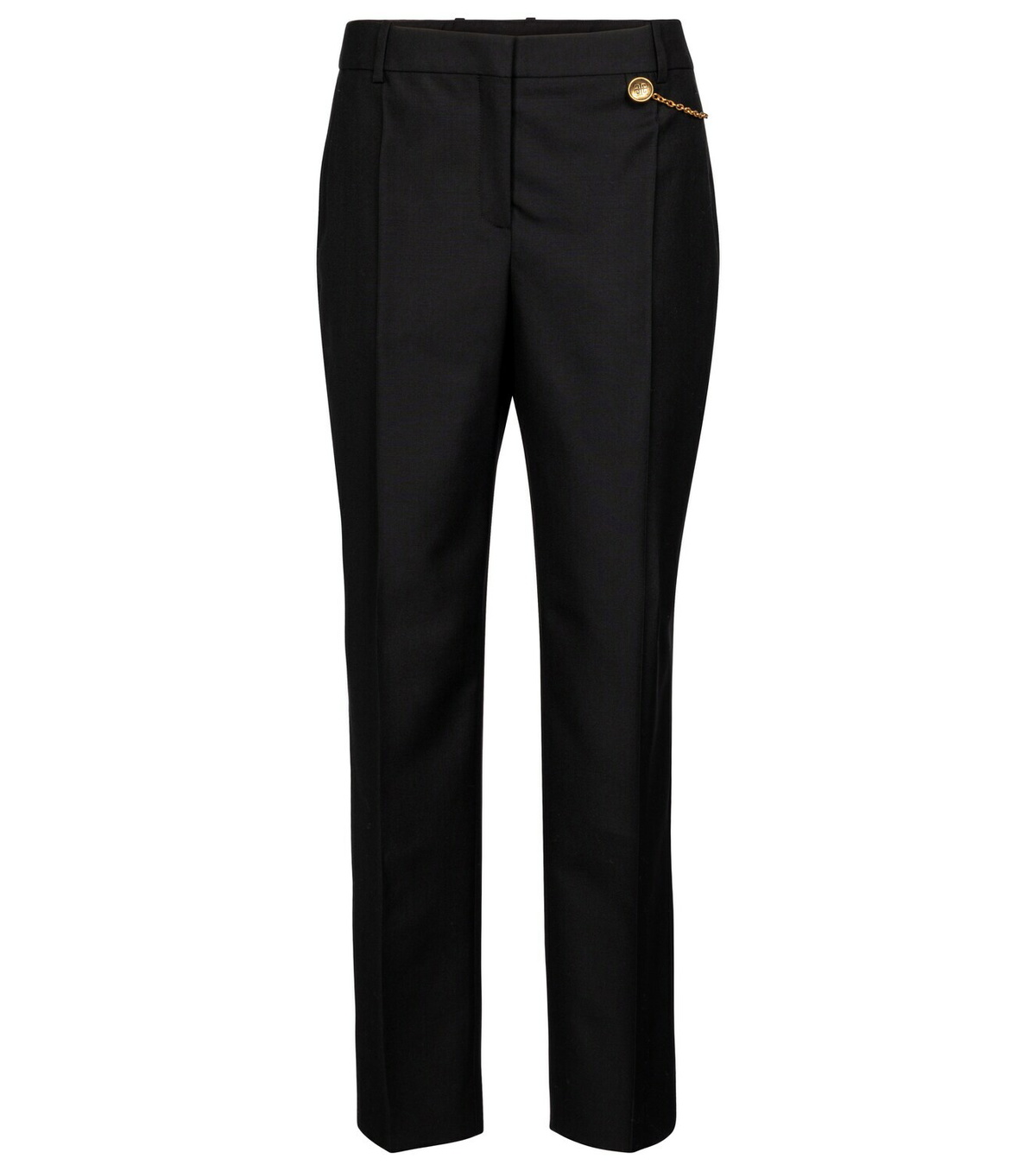 Givenchy - Chain-trimmed wool cigarette pants Givenchy