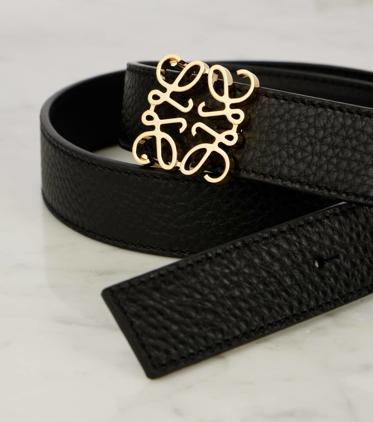 Loewe Anagram leather belt Loewe
