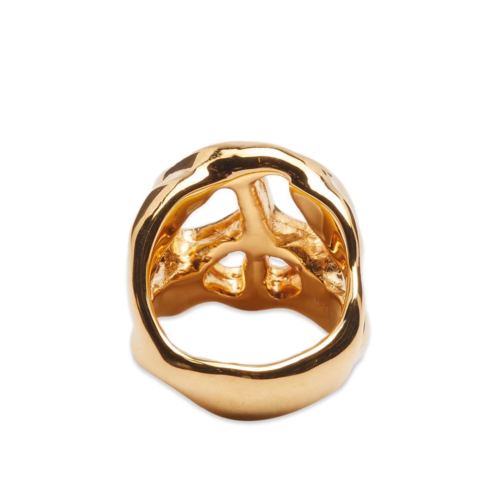 Ambush Men's Peace Ring in Gold Ambush