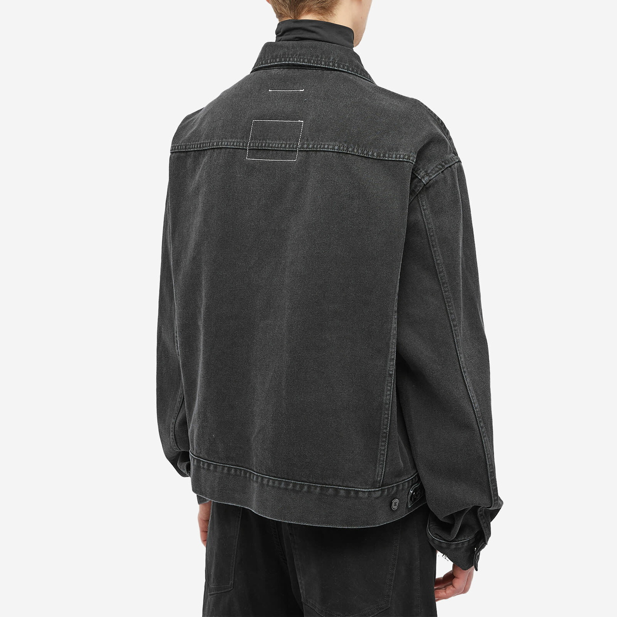 Maison Margiela Men's Denim Jacket in Black Maison Margiela